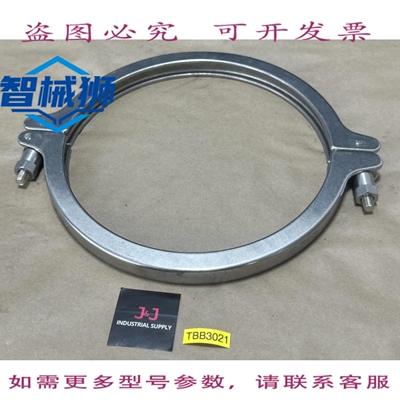 原装供应 SURPLUS-10 级高压三通卡箍 316SS