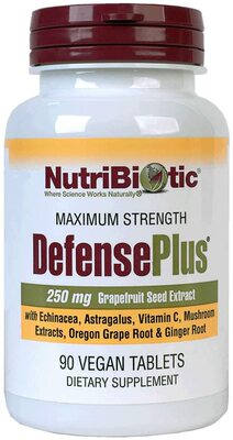 Nutribiotic Defenseplus Tablets, 250 mg, 90 Count
