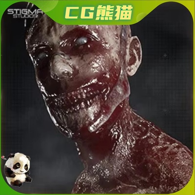 UE4虚幻5 Mad Patient 03 - Game Assets + Extra 疯狂病人03