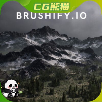 UE4虚幻5 Brushify - Fantasy Pack 史诗幻想魔幻世界场景