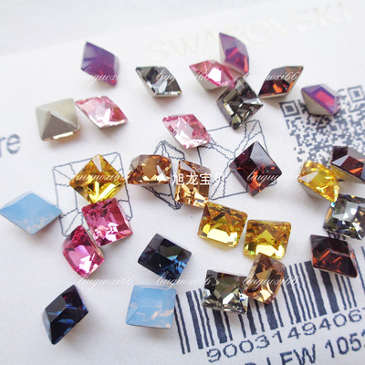 施家华子尖底方形钻4428钻美甲