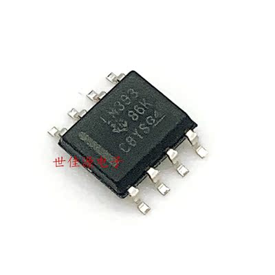 原装正品 LM393DR SOP8 TI 贴片 线性比较器 3.90mm 宽