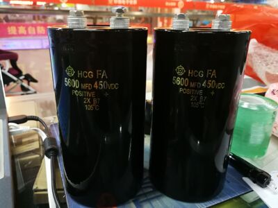 螺丝脚电解电容5600MFD400VDC75