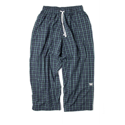 现货 SERVING YOUR NEEDS/Needs Plaid Pants 格子阔腿松紧长裤