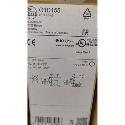 议价IFM易福门激光测距传器O1D155