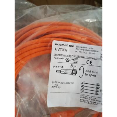 议价IFM 易福门连接线EVT002 EVT004 EVT005