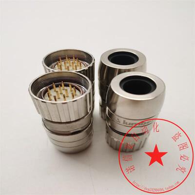 议价隆堡M23内螺纹12针编码器插头0976PMC201 KABELSTV/12/STIFT/