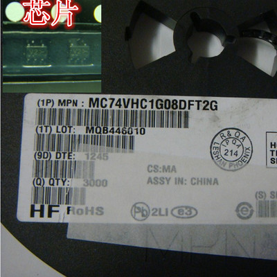 MC74VHC1G08DFT2G 逻辑-栅极和逆变器 贴片SC70-5 全新原装