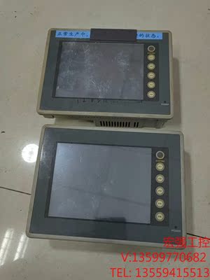 （宏强工控）富士白光触摸屏V606C10 V606M10柜子拆机下来的