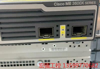 （宏强工控）思科 ME-3600X-24FS-M 企业级光口交换机，24