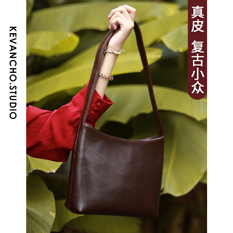 女士包包2026新款潮高级感时尚单肩腋下夏季小众设计复古棕色百搭