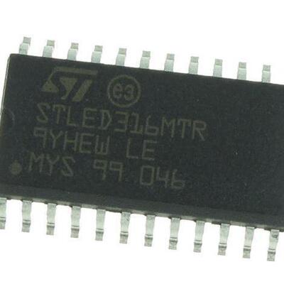 STLED316SMTR SO-24 ST (意法半导体) LED驱动器/IC =LYS