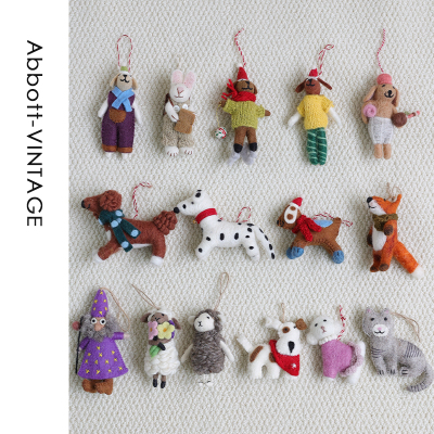 尼泊尔手工羊毛毡挂件