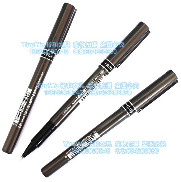 原装正品 三菱签字笔 三菱走珠笔 宝珠笔 UB-155 0.5mm 黑色