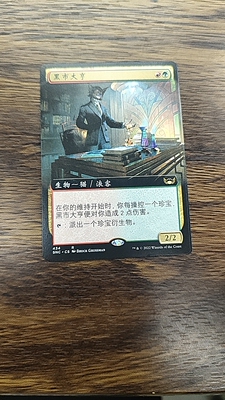 【莎莎的小窝】万智牌 SNC 中 黑市大亨 扩画/扩画闪
