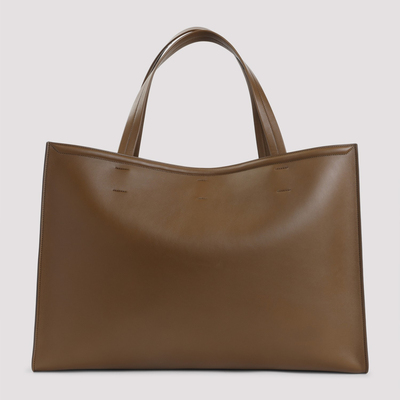 Phoebe Philo 女士大号slouch 卡其色托特包26早春新款意大利代购