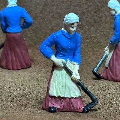 safari仿真模型玩具做饭人偶