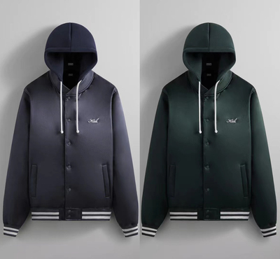 KITH连帽秋冬宽松棒球服