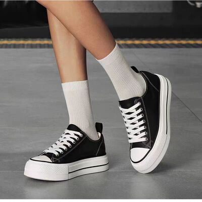 【钱老板推荐】胎牛皮时尚经典百搭板鞋25400