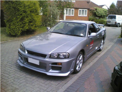 skyline r34 gtt impul style body kits 尼桑GT-R34改装包围