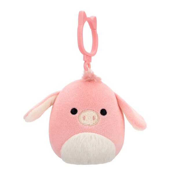 英国代购正品12.17 Squishmallows 3.5”Maudie 莫迪粉红驴 挂件