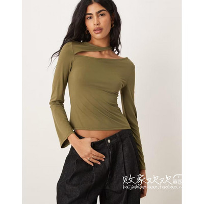 英国代购正品12.03 2025潮流导向 女装新款 时尚长袖舒适打底衫