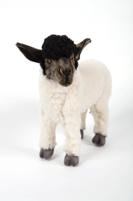 英国代购正品03.30 Hansa 7822 Suffolk Sheep 萨福克羊毛绒玩偶