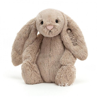 英国代购正品03.04 jellycat Personalised Bashful 长耳兔定制款