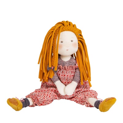英国代购正品05.15 Moulin Roty Vanille Rag Doll 香草布娃娃