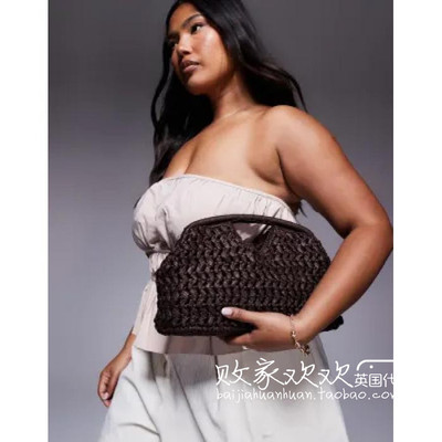 英国代购正品07.04 2025潮流导向 女包新款 设计老花迷你手拿包