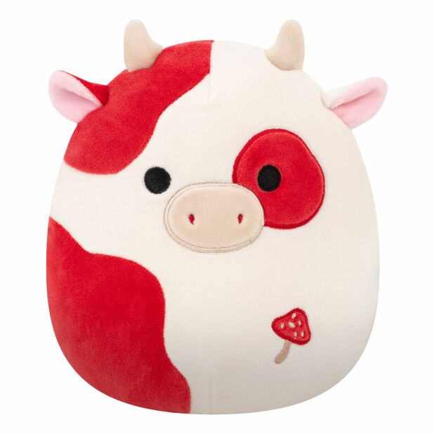 英国代购正品02.07 Squishmallows 7.5”Claudio红蘑菇牛克劳迪奥