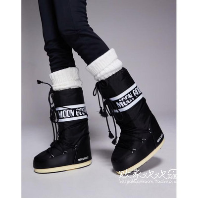 英国代购正品12.04 2025潮流导向 女鞋新款 潮牌字母平底雪地靴