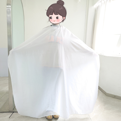 高档专业理发围布美发店剪发不沾发硅胶领围布潮高档定制发廊专用