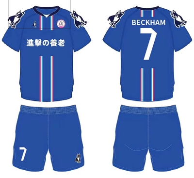 sj21803组队速干短袖足球狗球衣