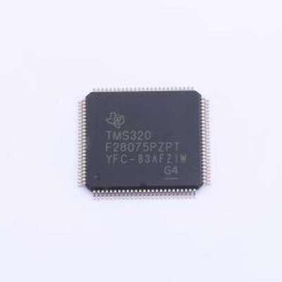 TMS320F28075PZPT 单片机(MCU/MPU/SOC) 具有 120MHz 频率、FPU、