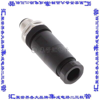 6-2271110-2 圆形连接器12POS插座公形引脚螺钉镀金自由悬挂