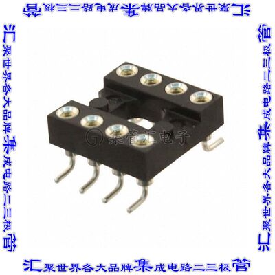 110-43-308-41-105000 连接器IC插座DIP 7.62mm插口8(2 x 4)位置