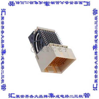10124408-102LF 背板连接器72POS接头公引脚9排2mm板边缘通孔直角