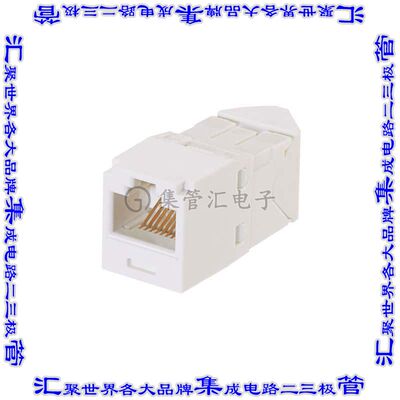 CJUD688TGWH 接插件连接器CAT6 UP/DOWN 45 DEGREE TG WIRECA