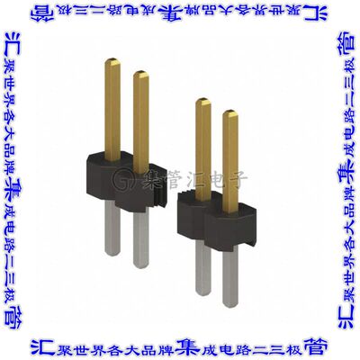 951108-8622-AR 针座连接器8POS接头2mm公形插针通孔直针镀金