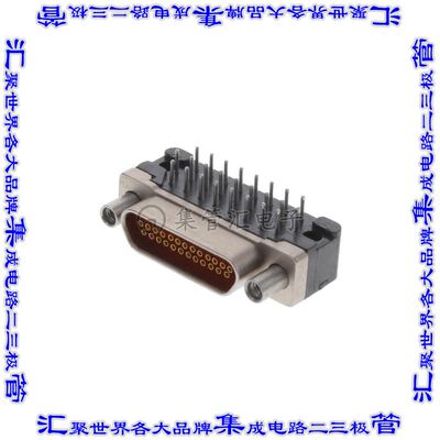 DCCM25SCBRPN 连接器25POS插座母插口2排D-TYPE型通孔直角