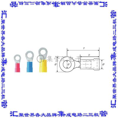 9200180000 连接器接插件CONN RING CIRC M5 CRIMP
