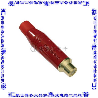 ACJR-RED 接插件连接器CONN RCA JACK RED
