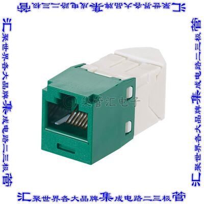 CJLR688TGGR 接插件连接器CAT6 LEFT/RIGHT 45 DEGREE TG WIR