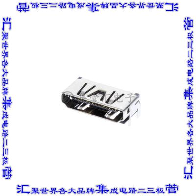 HDMR-29-01-S-SM-TR 连接器HDMI插座29POS表面贴装直角