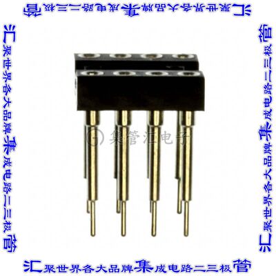 116-93-308-41-007000 连接器IC插座DIP 7.62mm插口8(2 x 4)位置
