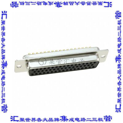 HDDB-50S(05) 连接器50POS插座母插口3排D-Sub面板安装