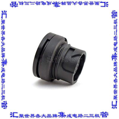 C09131G0042005U 圆形连接器4POS插座母插口焊杯镀金面板安装