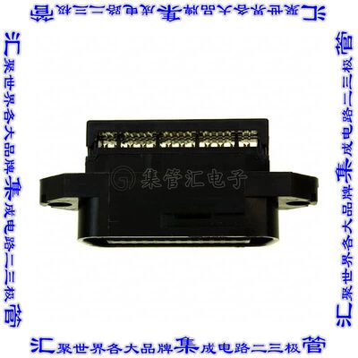 554103-1 接插件连接器CONN PLUG 24POS PNL MNT IDC