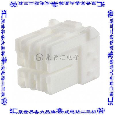 1565084-1 矩形连接器外壳6POS插座2排3.5mm母形插口天然色自由悬